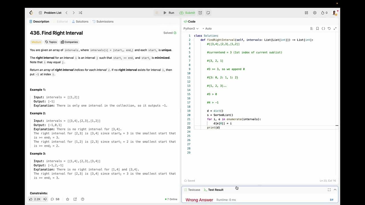 Find Right Interval - YouTube