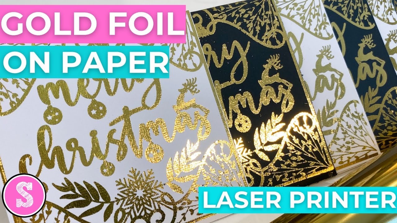 Put Gold Foil On Paper With Your Laser Printer And Heat Press YouTube put-gold-foil-on-paper-with-your-laser-printer-and-heat-press-youtube