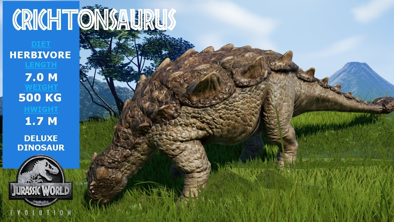 Crichtonsaurus - Jurassic World Evolution - YouTube