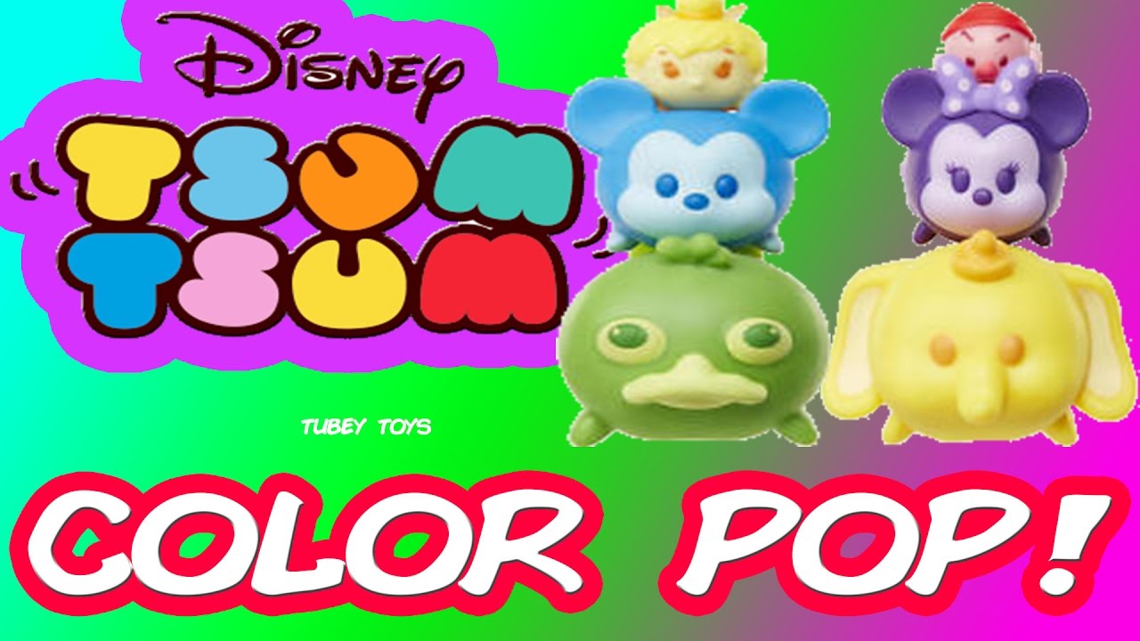 Disney TSUM TSUM Color Pop Blind Bags Jakks Pacific Walmart Exclusive ...