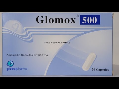 جلوموكس كبسولات مضاد حيوي واسع المجال Glomox Capsules Antibiotic and ...
