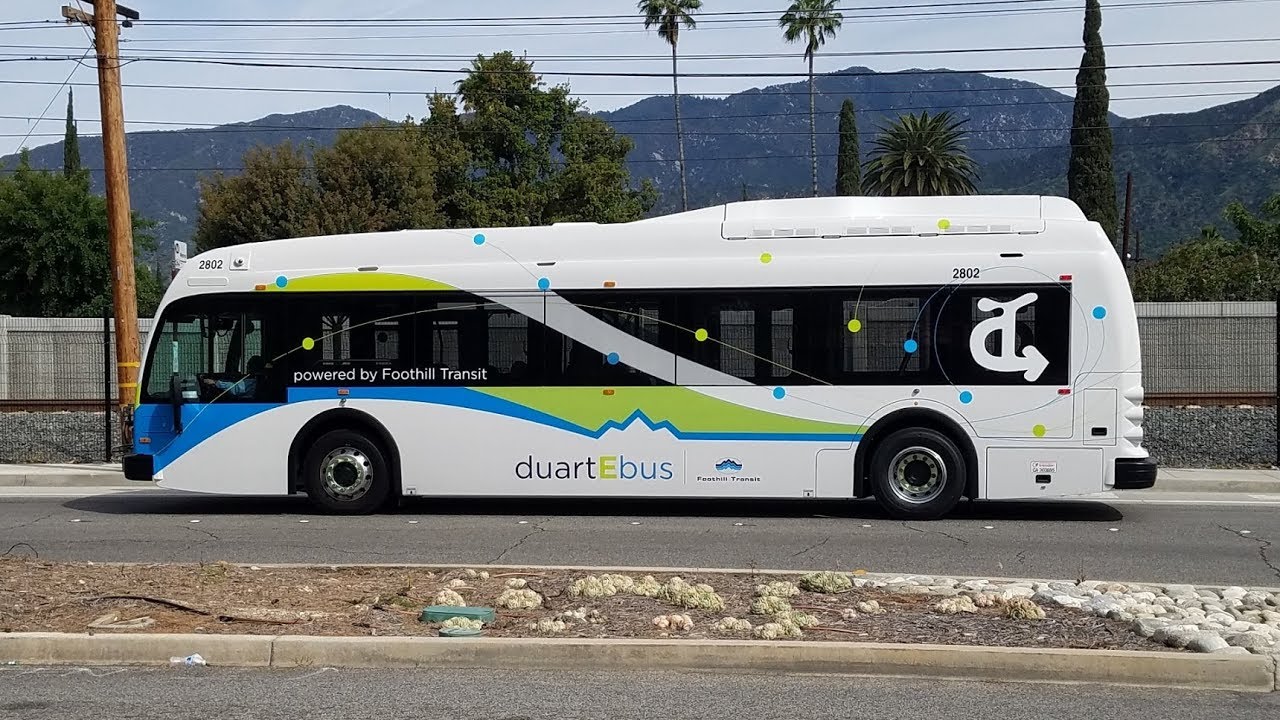 [new bus] Foothill Transit - Proterra Catalyst BE35 (bus 2802) - 4/1 ...