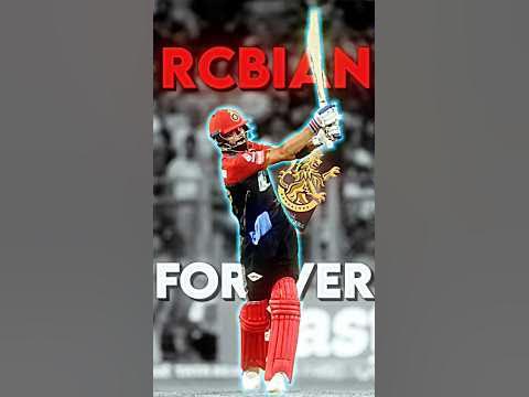 RCBIAN FOREVER...♾️|| #cricket #trending #viratkohli #rcb - YouTube