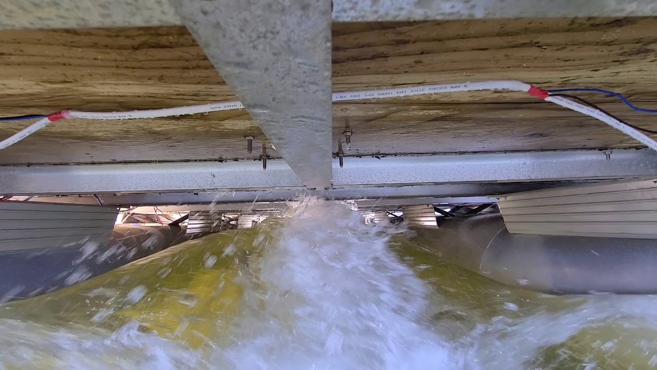 Under Pontoon Boat - YouTube