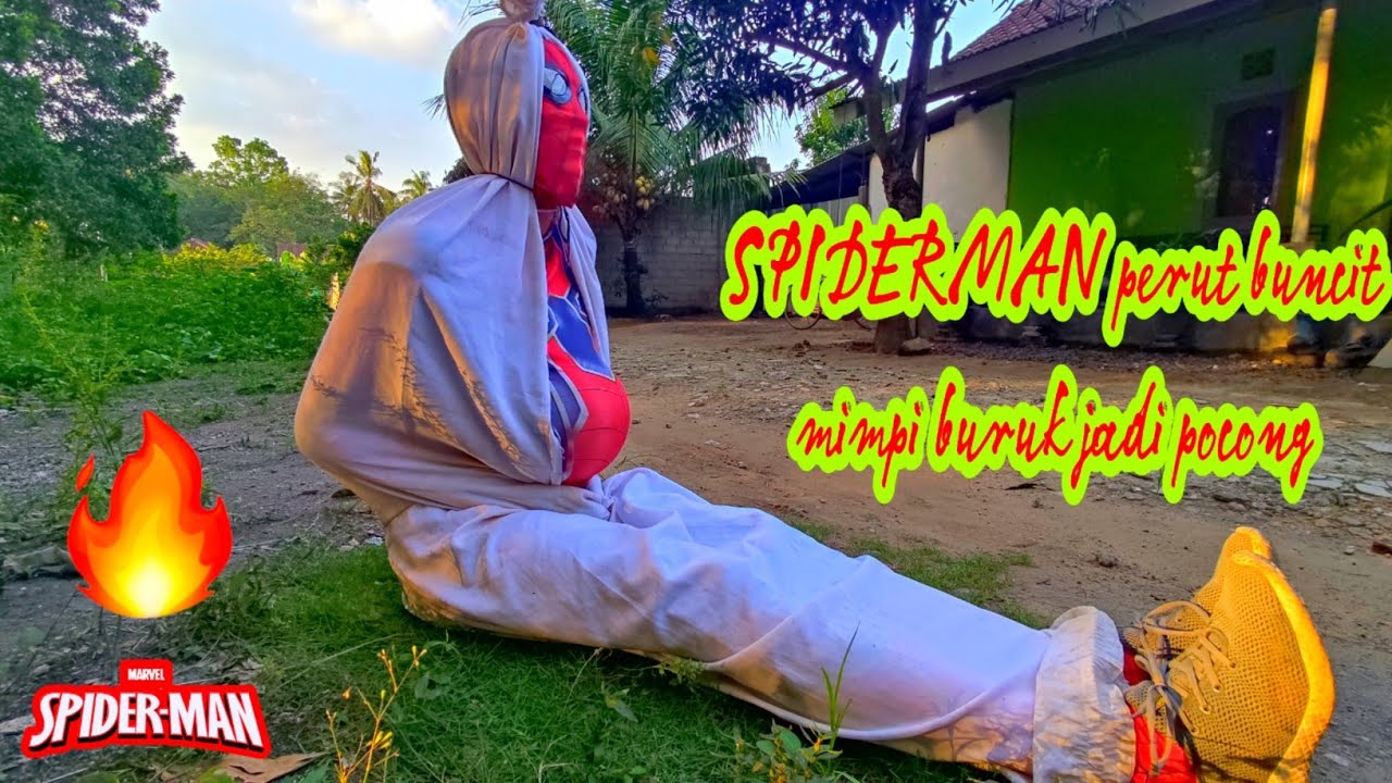 SPIDERMAN Perut Buncit Mimpi Buruk Jadi Pocong, Mencari Mainan Ultraman ...