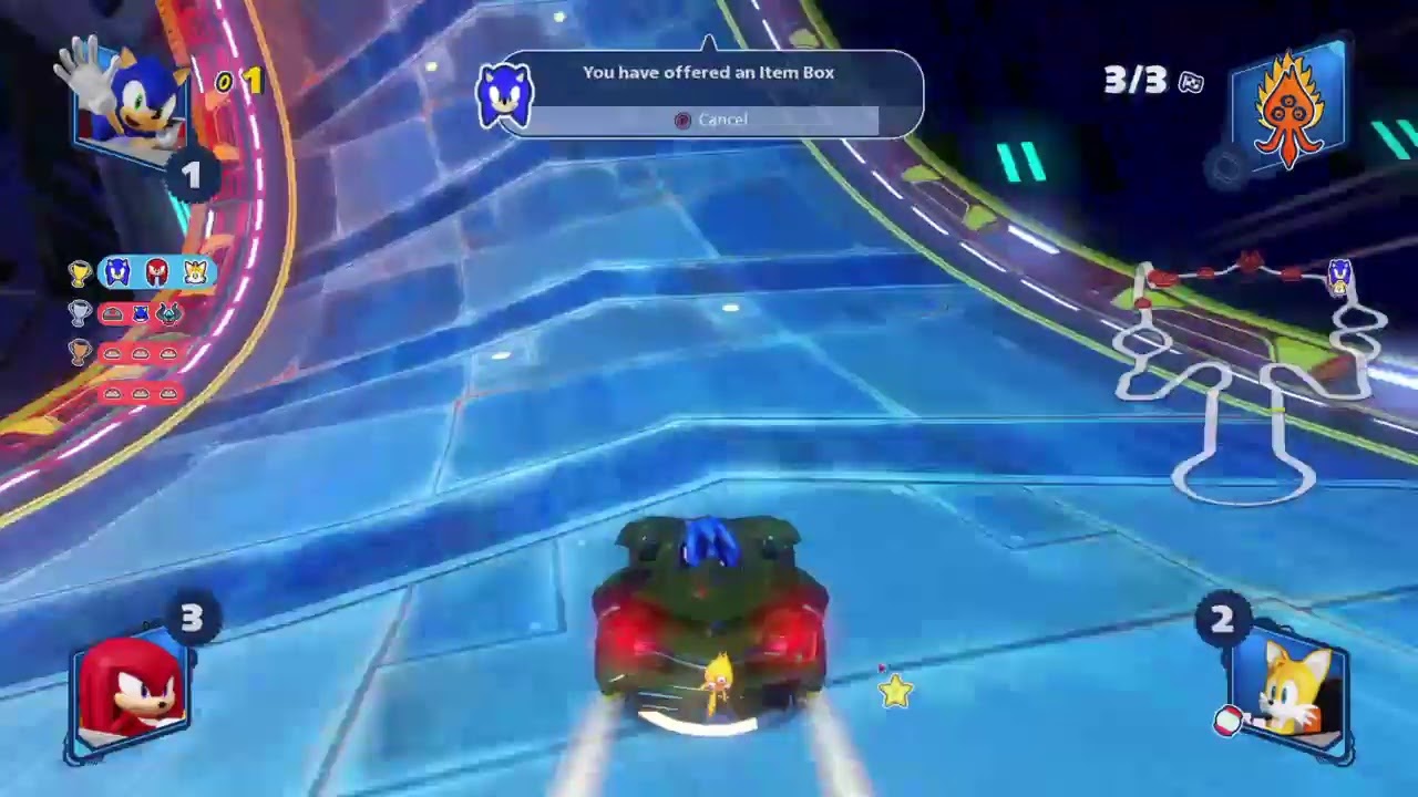 Team Sonic Racing - All Showdown Races - YouTube