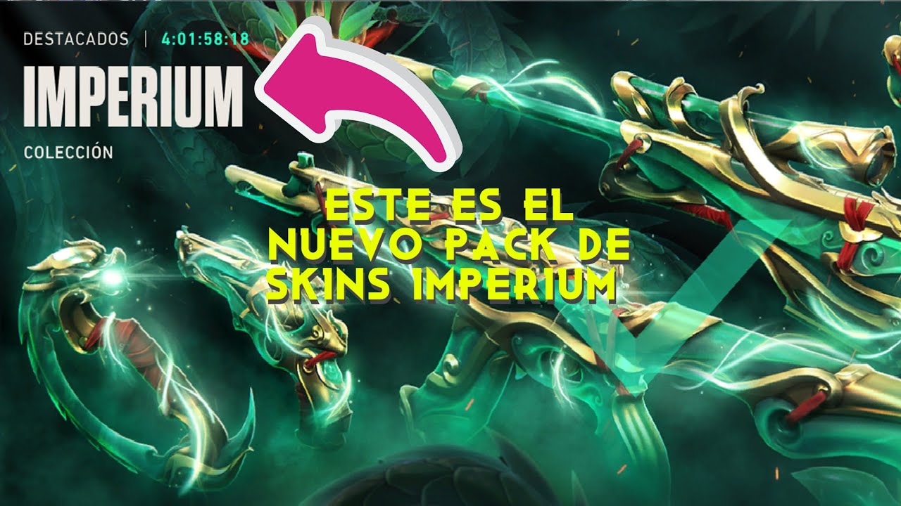 ESTE ES EL PACK DE SKINS IMPERIUM - LEAK INGAME - VALORANT ...