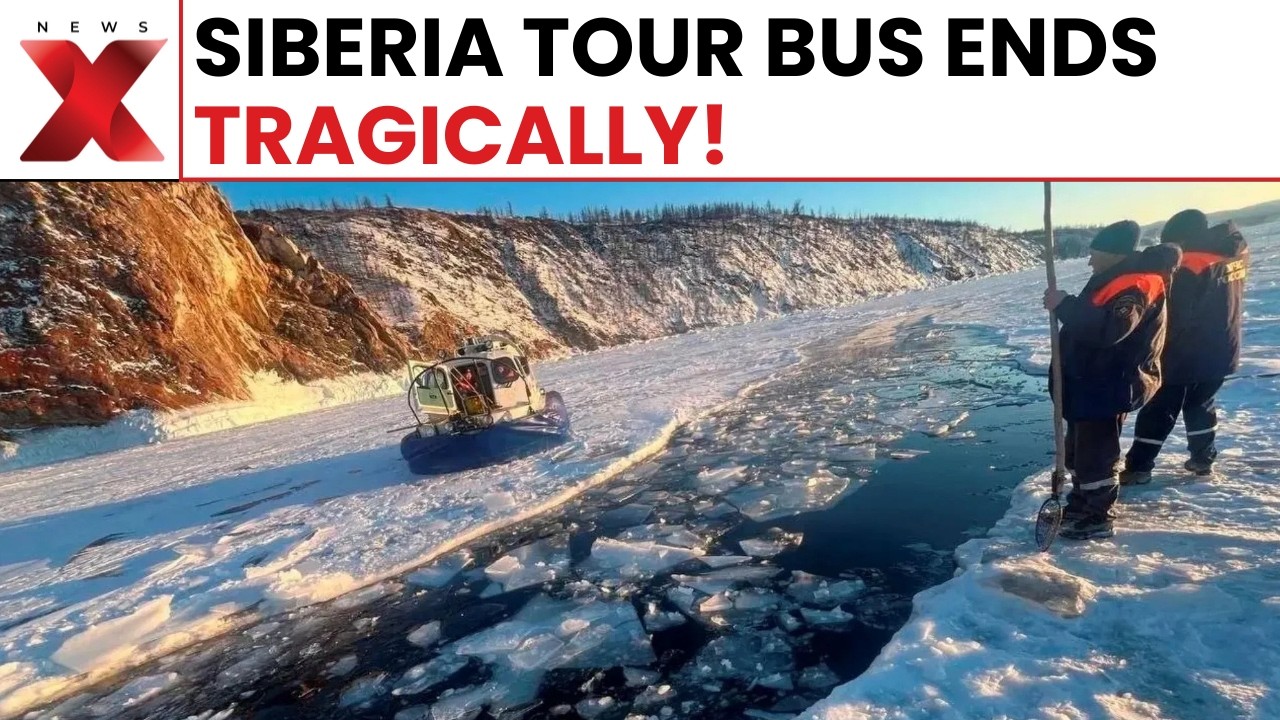 Horror In Siberia: Divers Recover All Bodies After Bus Plunges Into ...