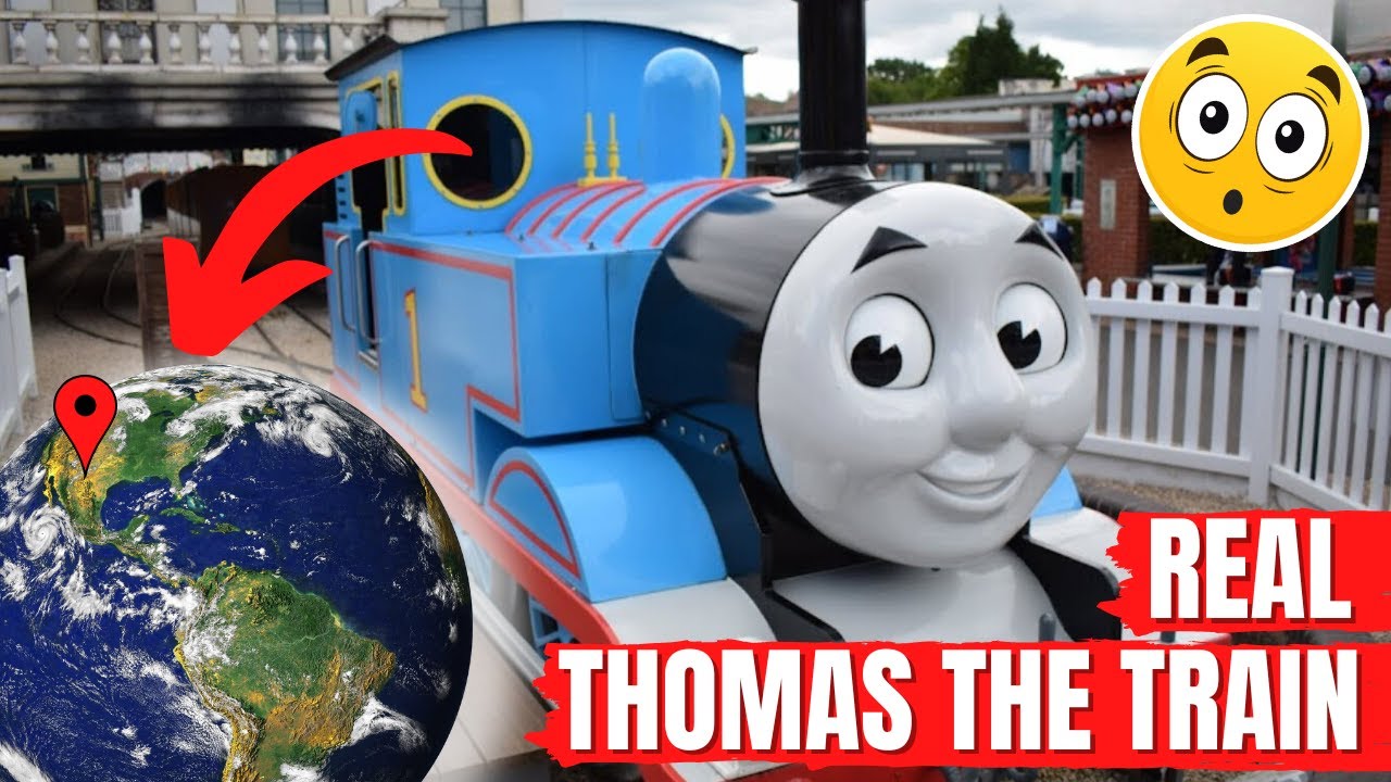 REAL THOMAS THE TRAIN 🚂 on Google Earth and Google Maps 🌎 - YouTube