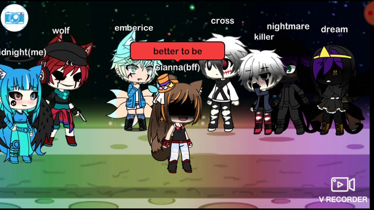 My ocs vs au SANSES w/emberice - YouTube