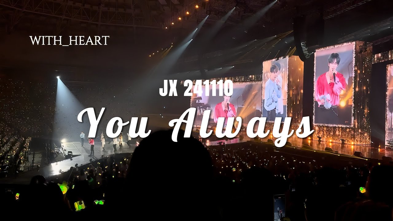 241110 JX You Always | JX 2024 CONCERT “IDENTITY” in Seoul - YouTube