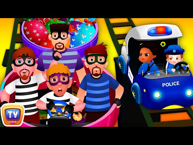The Rail Road Chase - Narrative Story - ChuChu TV Police Fun Cartoons ...