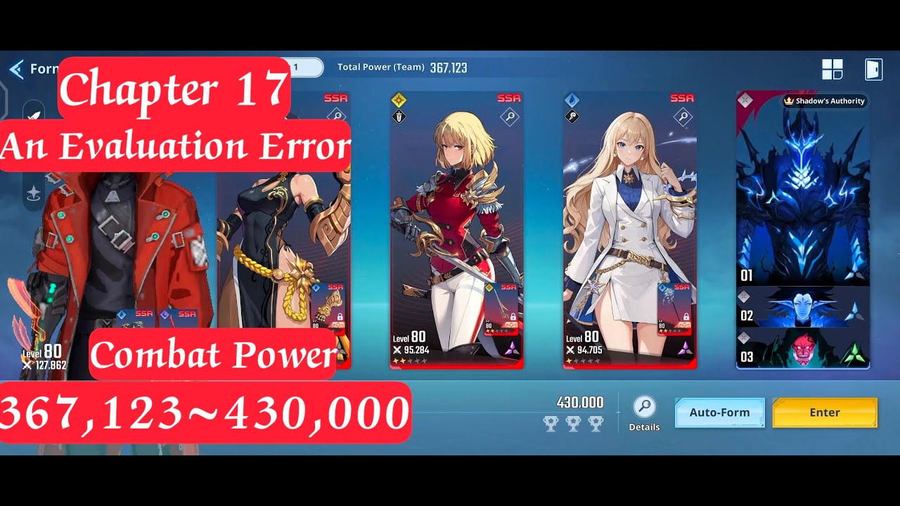 An Evaluation Error!?Chapter 17!|Hard Mode|[Solo Leveling: Arises ...