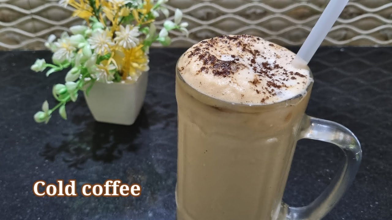 Quick cold coffee recipe / Cold coffee at home / Summer special drinks ...