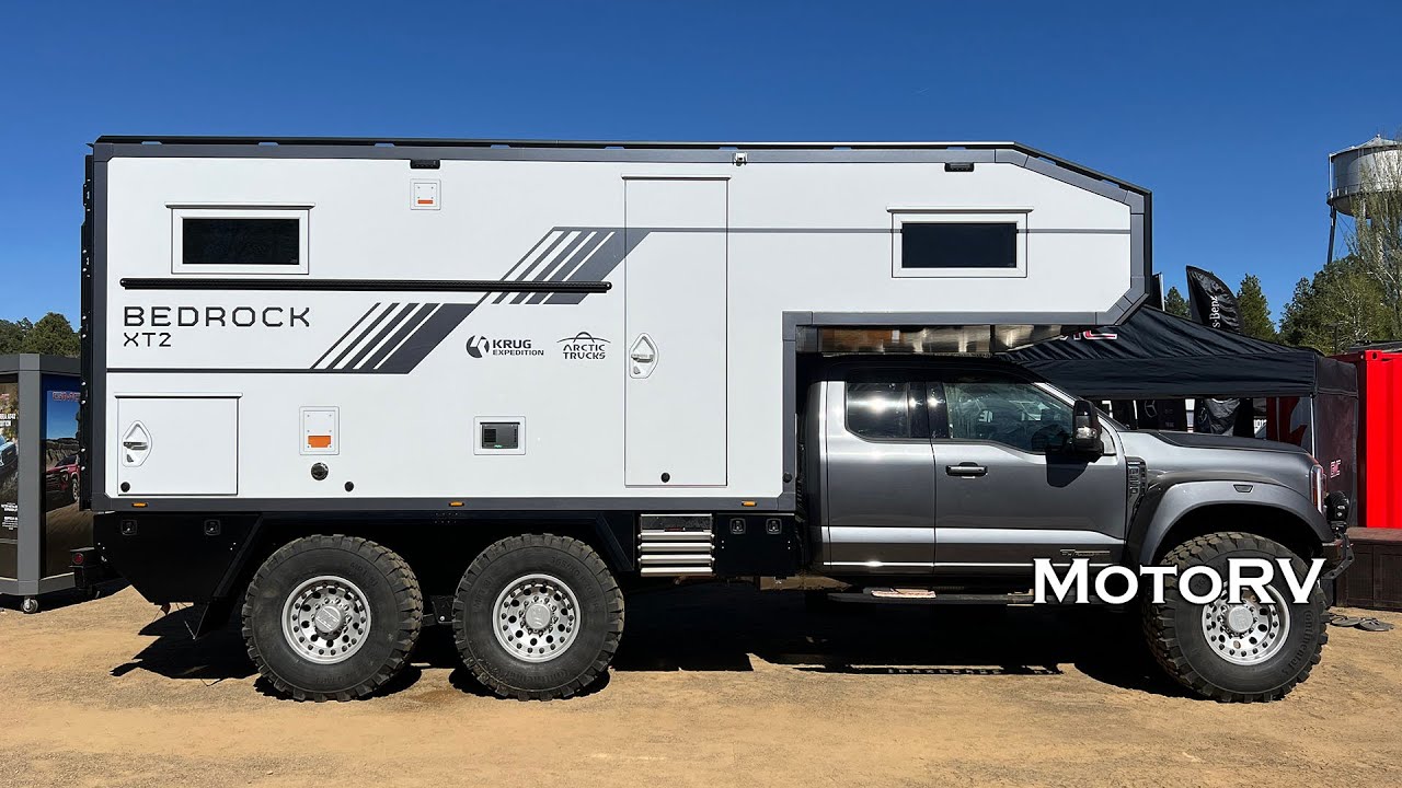 Bedrock XT2 Ford F-550 Arctic Truck Krug Expedition Vehicle - YouTube