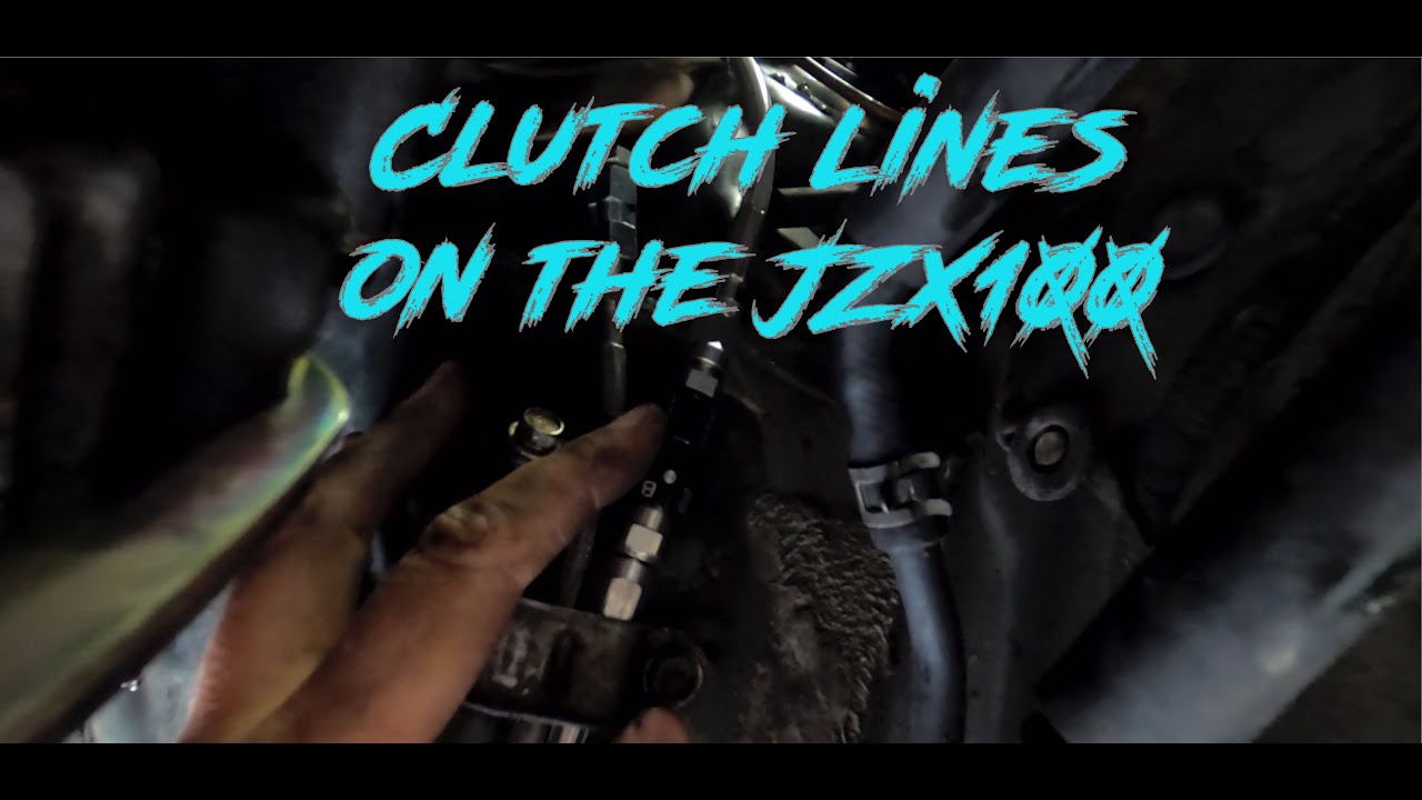 Speed Industries - clutch lines on the JZX100 - YouTube