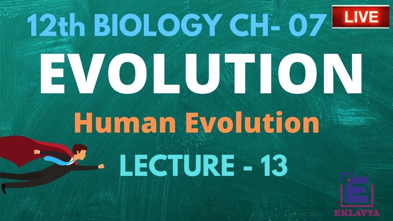 Human Evolution | Evolution | Class 12 | Ch - 07 | NCERT | NEET | Lect ...