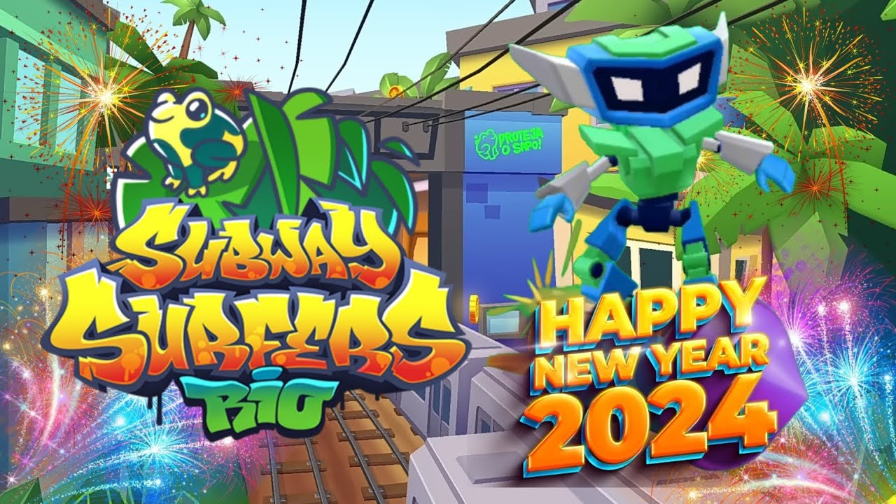 SUBWAY SURFERS HAPPY NEW YEAR 2024 #1 - WORLD TOUR RIO WITH CAPTAIN ...