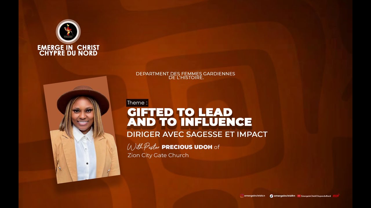 Conference Avec la Pasteur Precious Udoh de Zion gate Church # ...