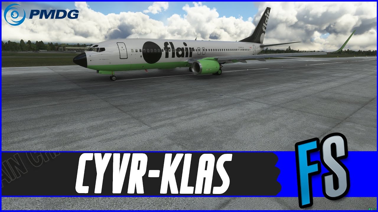 LIVE MSFS | Real World Flair OPS | Vancouver & Las Vegas + RNAV into ...