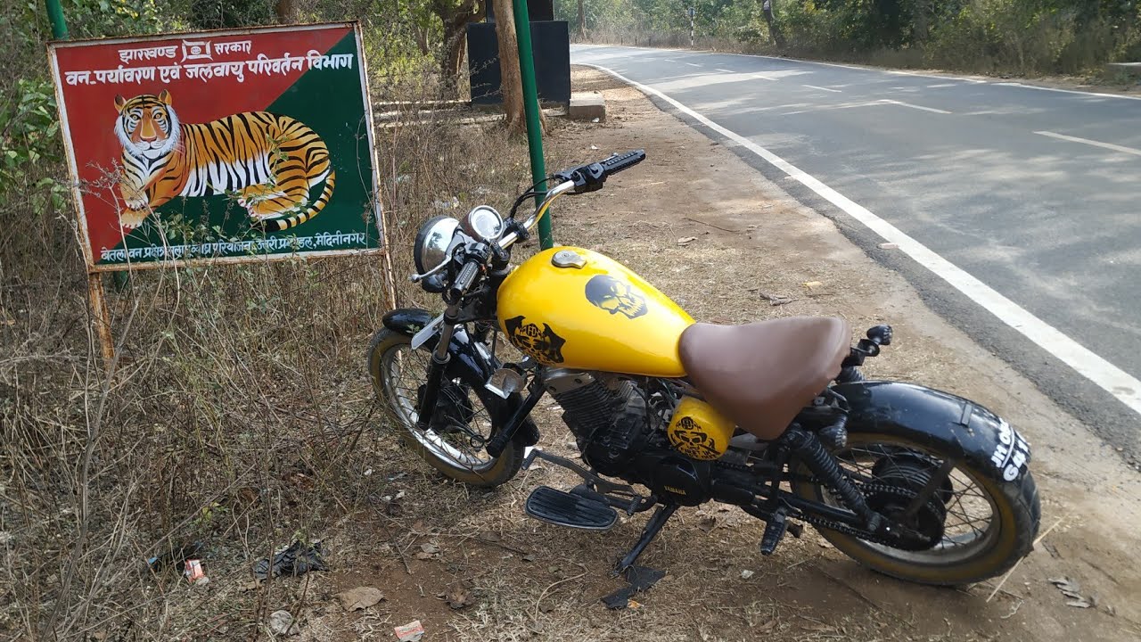 Modified Yamaha Enticer bike - YouTube