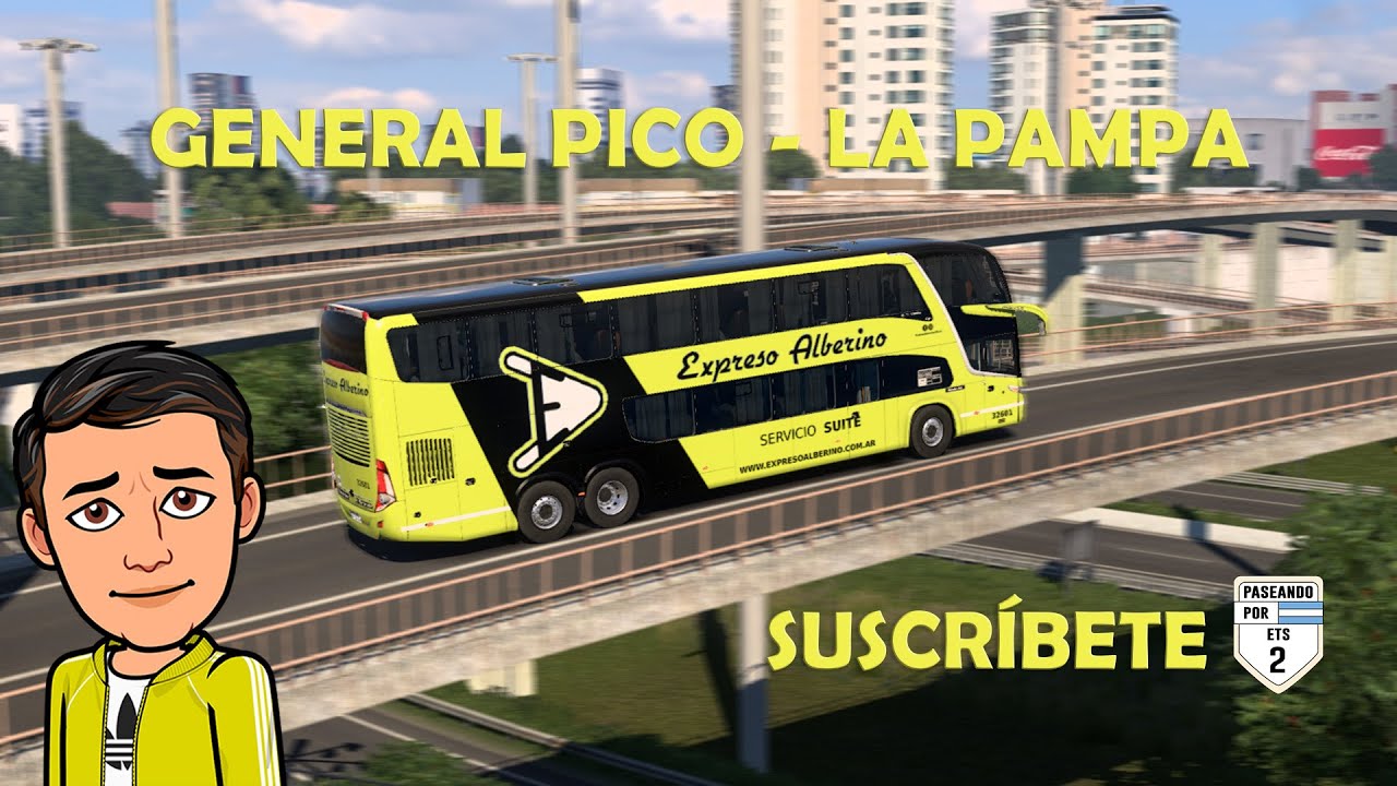 GENERAL PICO (La Pampa) - BUENOS AIRES! ETS 2 1.49 (Mapa Ceibo). NO es ...
