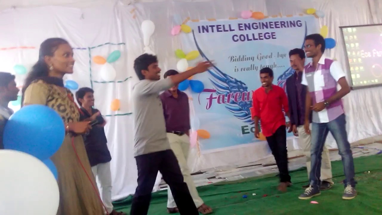 Intell college farewell party..lecturer dance - YouTube
