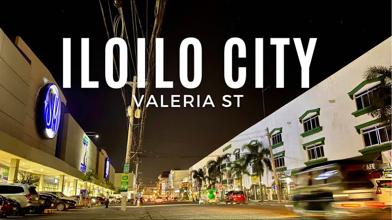 [4K HDR] ILOILO CITY | Valeria St. Walking Tour | Atrium to Marymart ...