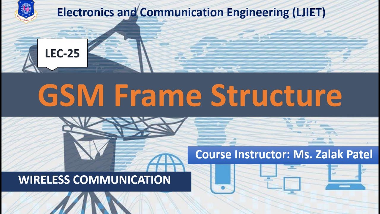 WCOM Session 23 GSM Frame structure - YouTube