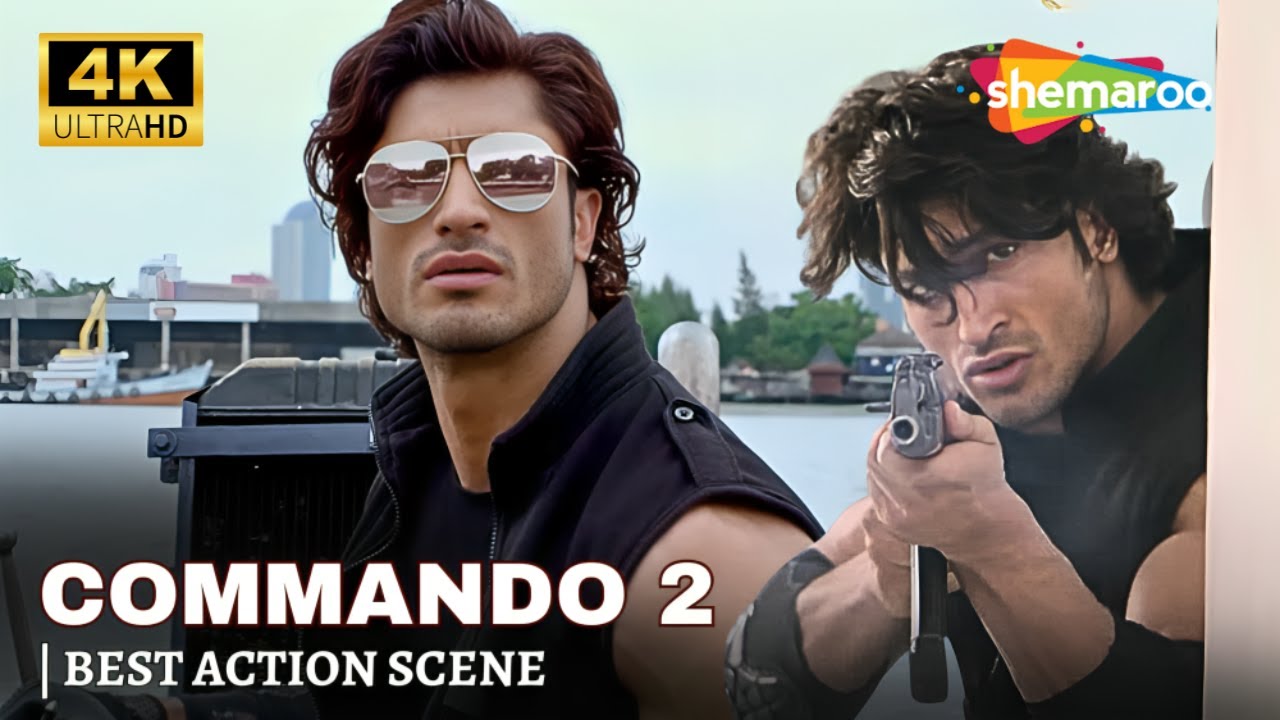 Commando 2 - Vidyut Jammwal Blockbuster Full Action Scene in 4K! - YouTube