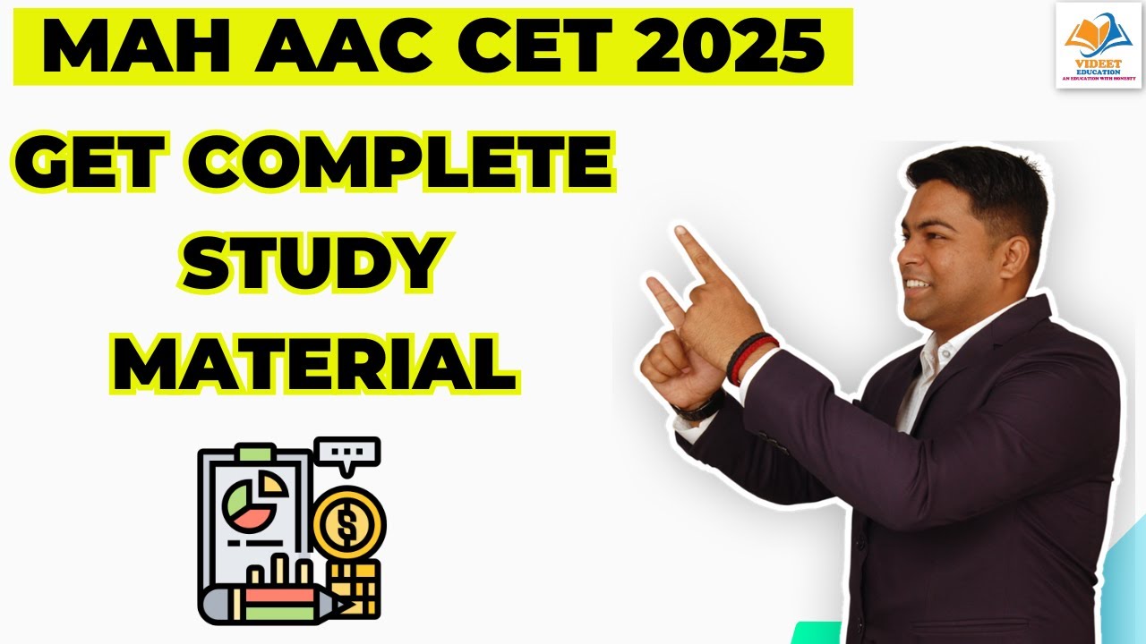 MAH AAC CET 2025 I GET COMPLETE STUDY MATERIAL. - YouTube