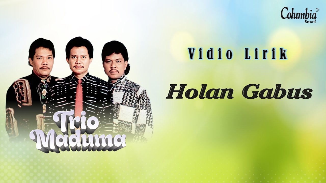 Maduma Trio - Holan Gabus (Video Lirik) - YouTube