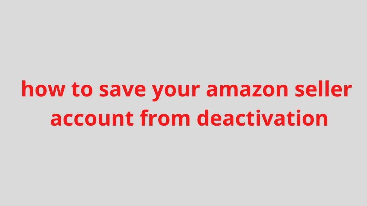 amazon account deactivated due to related account - YouTube