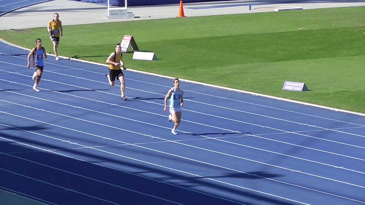 NSW All Schools Carnival SOPAC, U14 400m Final, Lachlan Wood, 50.80R ...