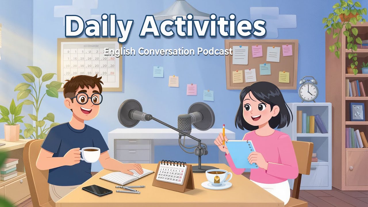 Learn English Easily | Daily Activities in English – English Podcast ...