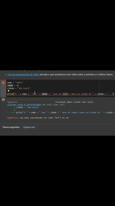 Python String E Integer Na Pratica Aula 3 Python Programação Programacao Dev Software