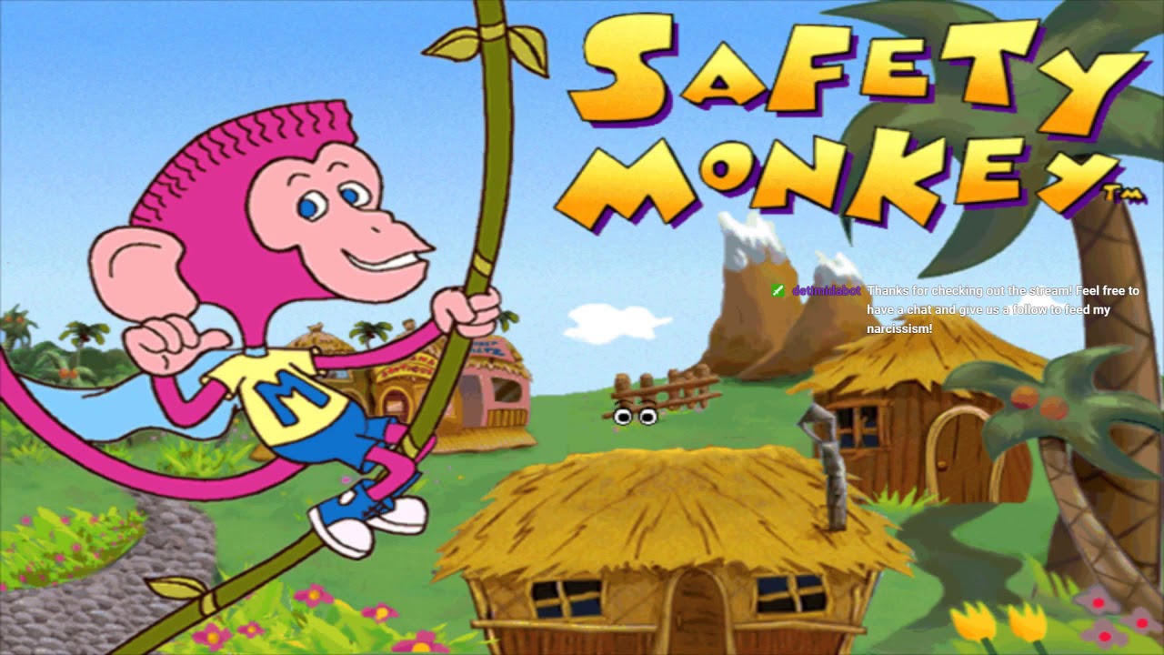 Safety Monkey: Windows 3.1 Edutainment Gold - YouTube