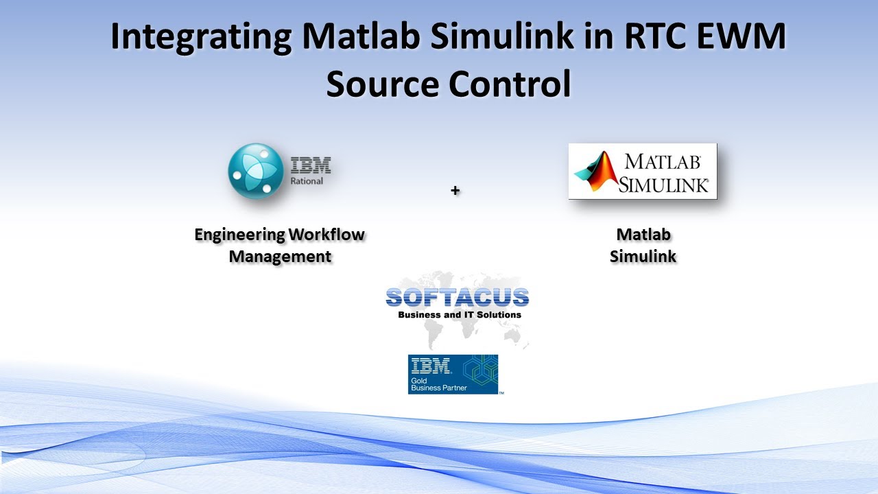 IBM Engineering Workflow Management (RTC) with Simulink - YouTube