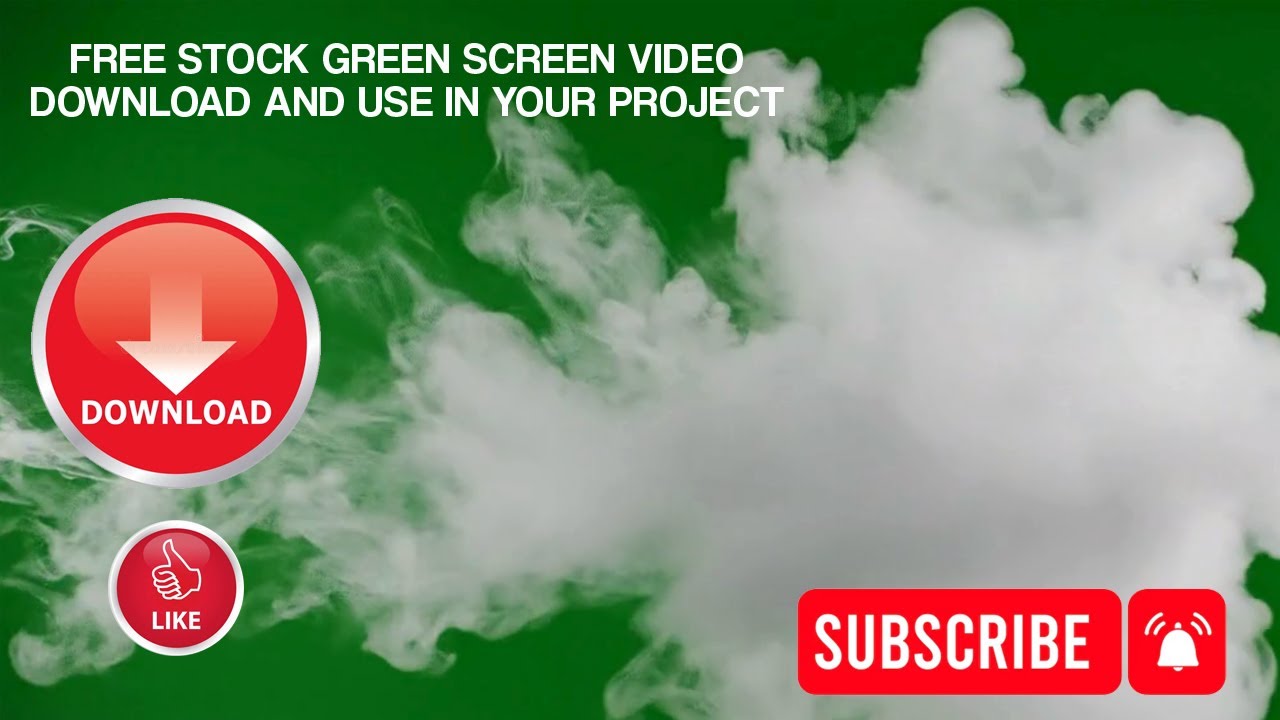 Fog Green Screen Free Stock Video | Smoke Effect for VFX Editors - YouTube