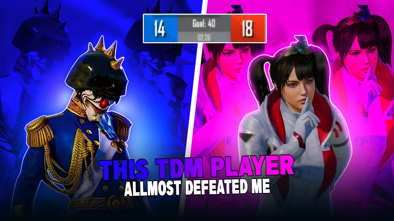 THIS TDM PLAYER ALLMOST DEFEATED ME 💥🤯 IQOO NEO 7 PRO / - YouTube