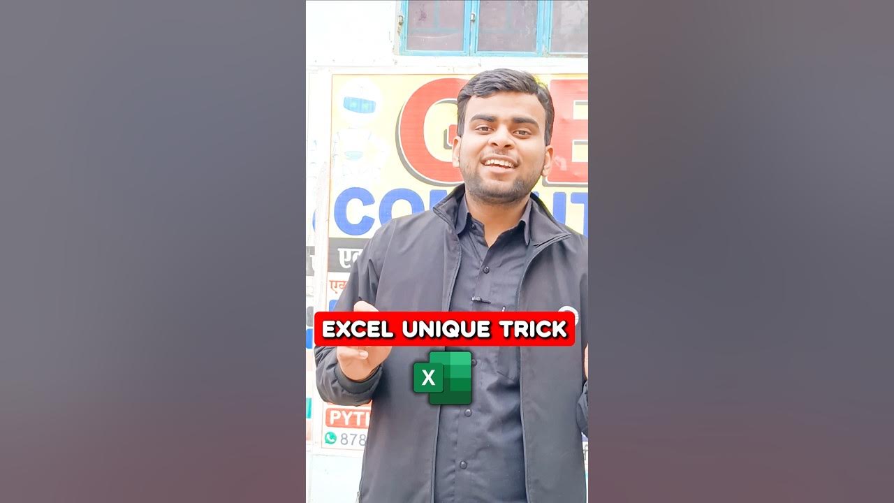 Excel Unique Tricks 😱 #excel #computereducation #computer - YouTube
