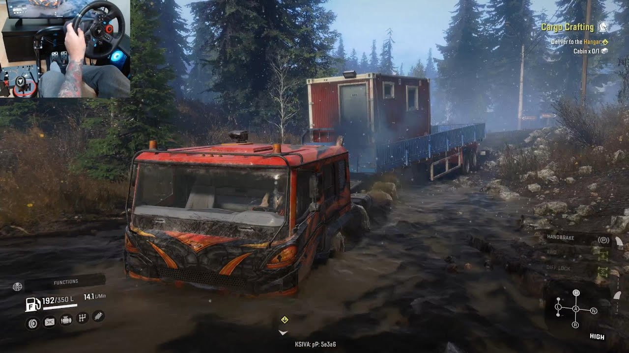 Cargo crafting - Azov 73210 - SnowRunner - YouTube