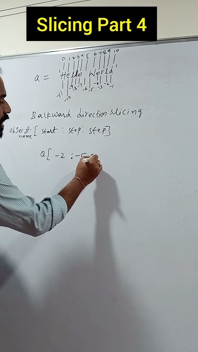 Slicing In Python Part 4 | SP Global Solution - YouTube