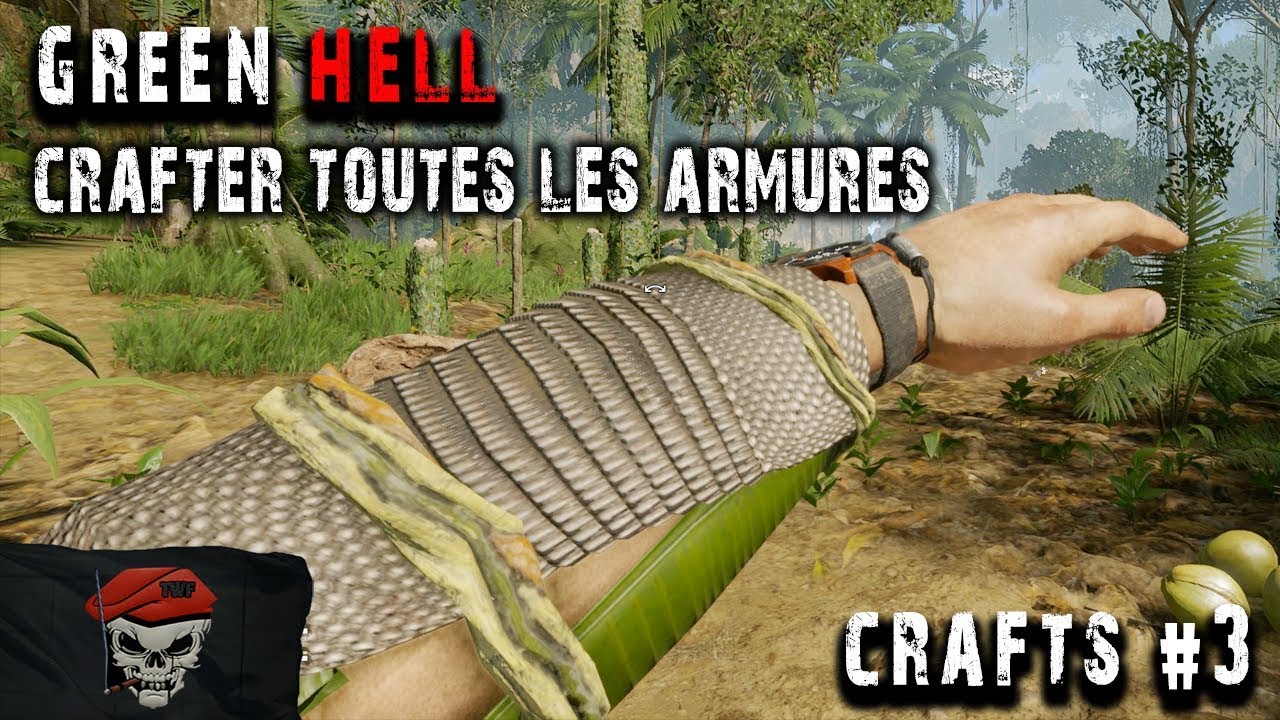 CRAFTS Green Hell | Toutes les ARMURES Craftées / All Armors - Tutos ...