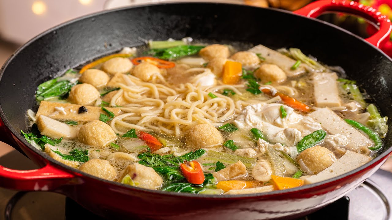 Mee Sup super sedap dan mudah, gerenti licin hirup kuah. - YouTube