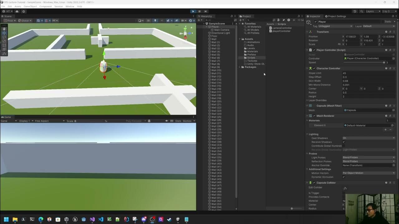 Player Controller in Unity - Player Movement - YouTube