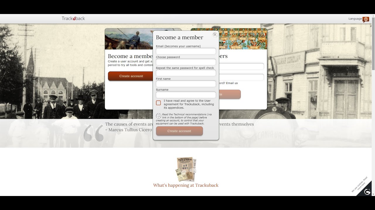 The first steps in Trackuback - YouTube