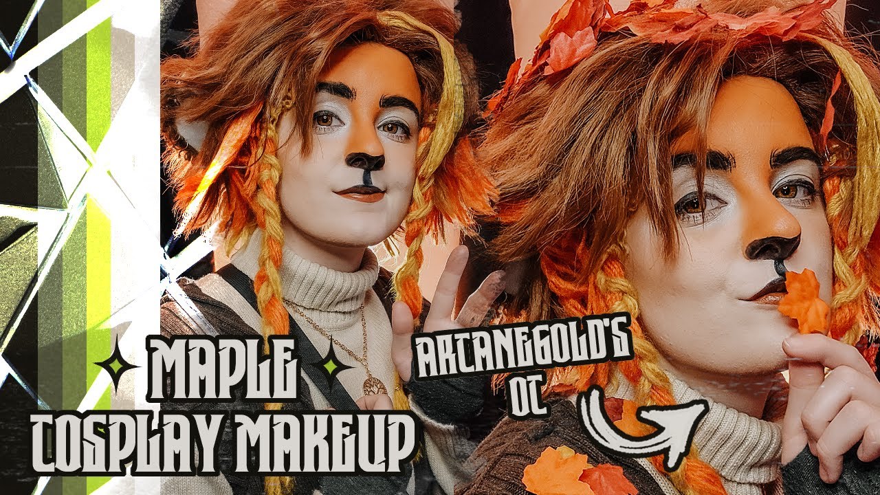 Maple - An Arcanegold Original Character Makeup Tutorial - YouTube