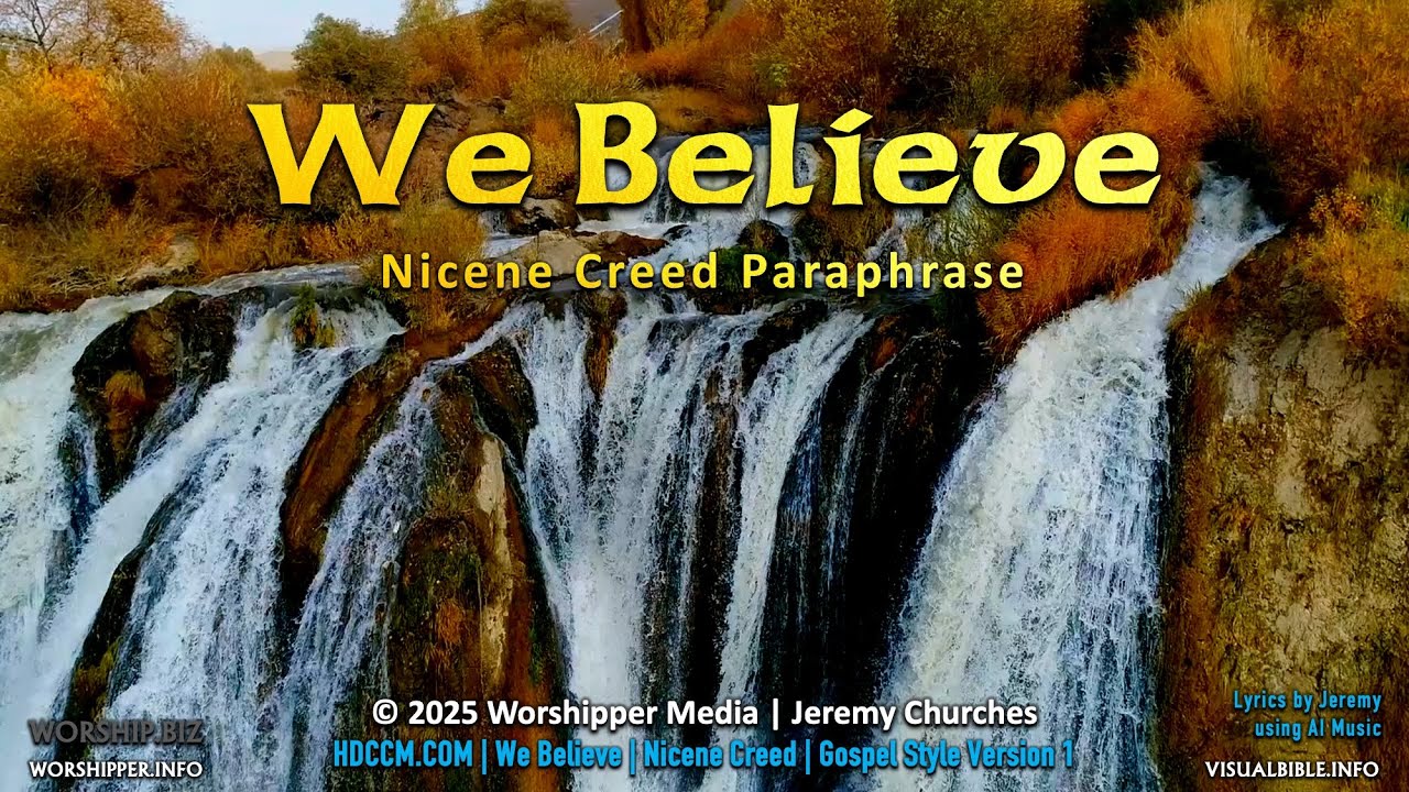 We Believe | Nicene Creed (Paraphrased) | Gospel Style | Version 1 ...