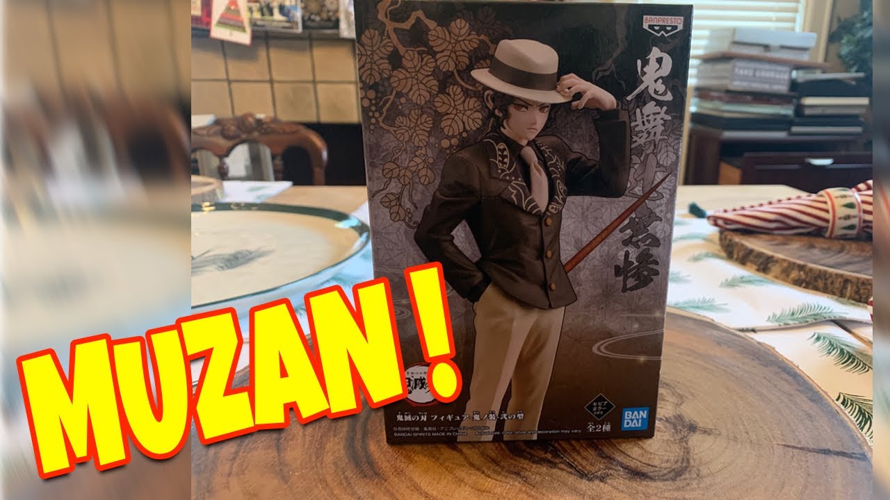 Muzan from Demon Slayer Bandai statue review! - YouTube
